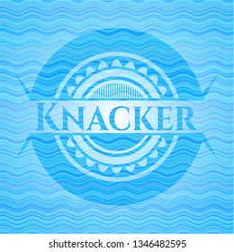 Knacker Water Wave Concept Badge Stock Vector (Royalty Free) 1346482595 ...