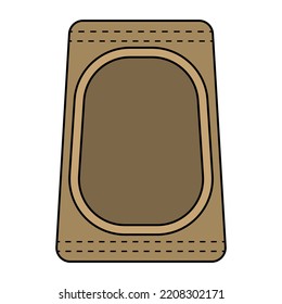 Knee Protector Pictogram Vector Illustration Stock Vector (Royalty Free ...