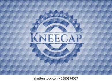 Kneecap Blue Hexagon Emblem Stock Vector (Royalty Free) 1380194087 ...