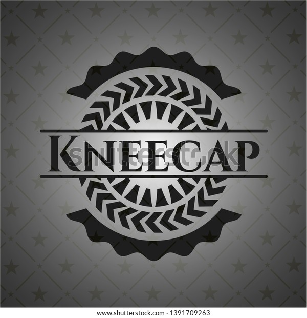 Kneecap Dark Emblem Retro Vector Illustration Stock Vector (Royalty ...