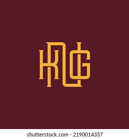 Kng Monogram Logo King Mark Stock Vector (Royalty Free) 2190014337 ...