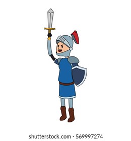 Knight Cartoon Icon Stock Vector (Royalty Free) 569997274 | Shutterstock