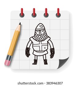 Knight Doodle Stock Vector (Royalty Free) 383946307 | Shutterstock