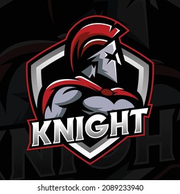 Knight Gaming Vector Mascot Logo Design Stock Vector (Royalty Free ...