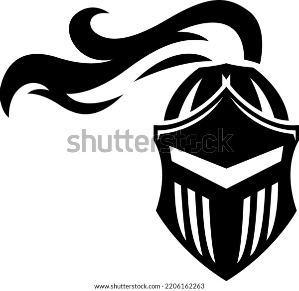 Knights Head Clipart Vector Illustration Stock Vector (Royalty Free ...