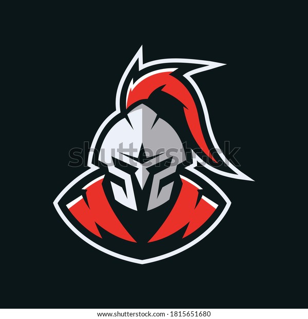 Knigth Mascot Logo Design Templates Stock Vector (Royalty Free ...