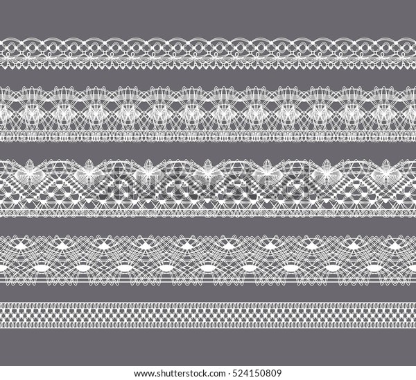 Knitted Openwork Lace Mesh Seamless Vector Stock Vector (Royalty Free ...