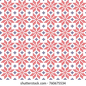 Embroidered Pattern On Transparent Background: vector de stock (libre ...