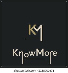 Know More Logo Company Buisness Stock Vector (Royalty Free) 2158900671 ...