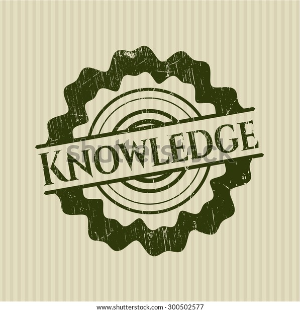 Knowledge Rubber Stamp Stock Vector (Royalty Free) 300502577 | Shutterstock