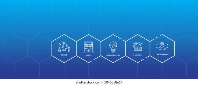 Knowledge Wisdom Infographic Icon Set Stock Vector (Royalty Free ...