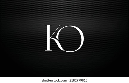 1,659 Ko letter logo Images, Stock Photos & Vectors | Shutterstock