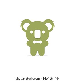 Koal Logo Simple Cute Stock Vector (Royalty Free) 1464184484 | Shutterstock