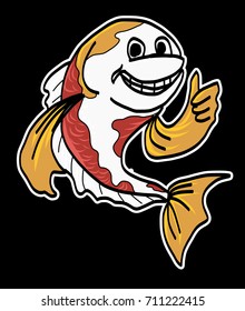 91 Smiling koi fish Stock Vectors, Images & Vector Art | Shutterstock
