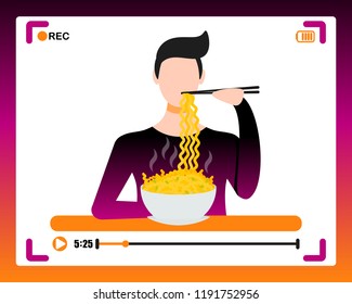 326 Mukbang Images, Stock Photos & Vectors | Shutterstock