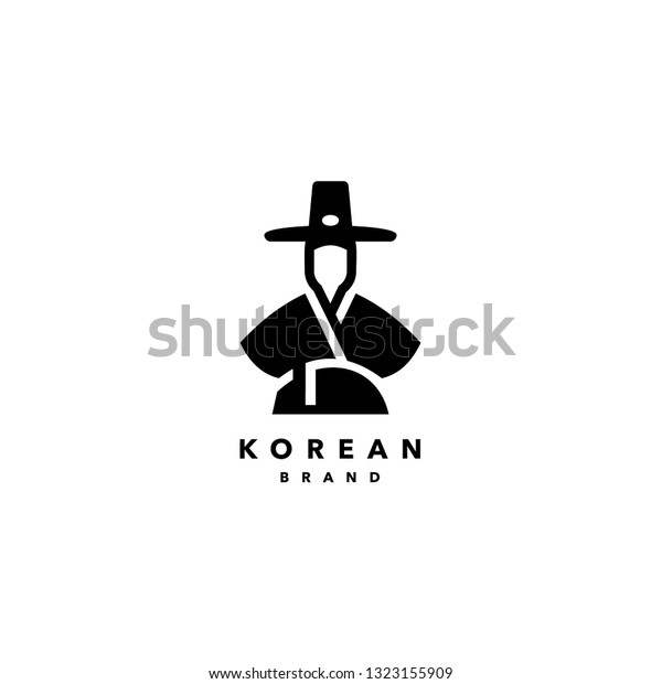 Korean Brand Logo Stock Vector (Royalty Free) 1323155909