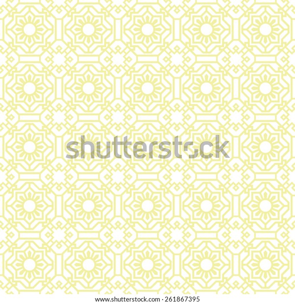 Korean Tradition Muntin Pattern Seamless Geometric: เวกเตอร์สต็อก (ปลอด ...