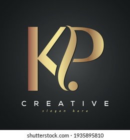 Kp Creative Luxury Logo Design: เวกเตอร์สต็อก (ปลอดค่าลิขสิทธิ์ ...