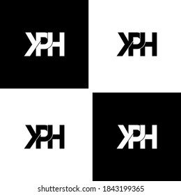 Krh Letter Original Monogram Logo Design: vetor stock (livre de ...
