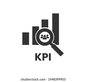 Kpi Icon Simple Element Illustration Kpi Stock Vector (Royalty Free ...