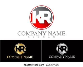 Kr Font Logos Stock Vector (Royalty Free) 605259326 | Shutterstock
