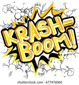 21 Krash Boom Images, Stock Photos & Vectors | Shutterstock