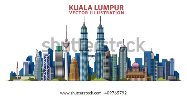4,065 Kuala Lumpur Travelling Stock Vectors, Images & Vector Art ...