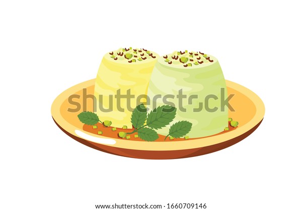 Kulfi Ice Cream Vector Illustration On Stock Vector (Royalty Free ...