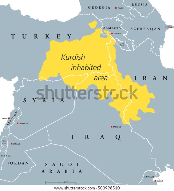 Kurdish Inhabited Area Political Map Kurdish Stock Vector (Royalty Free ... Kurdish Inhabited Area Political Map Kurdish Stock Vector (Royalty Free ...
