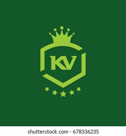 Kv Logo Stock Vector (Royalty Free) 678336235 | Shutterstock