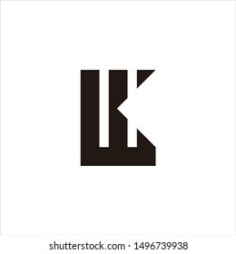Kw Logo Symbol Icon Vector Eps: vector de stock (libre de regalías ...