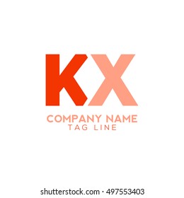 Xtv Letter Monogram Logo Design Vector Stock Vector (Royalty Free ...