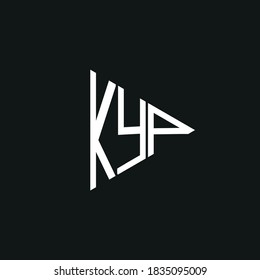 Kyp Vector Logo Kyp Letter Logo Stock Vector (Royalty Free) 1835095009 ...
