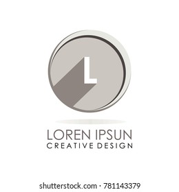 L Icon Logo Design Stock Vector (Royalty Free) 781143379 | Shutterstock