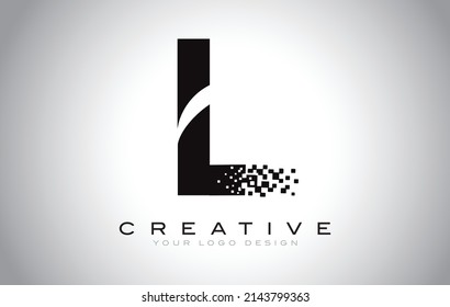 L Initial Letter Logo Design Digital Stock Vector (Royalty Free ...