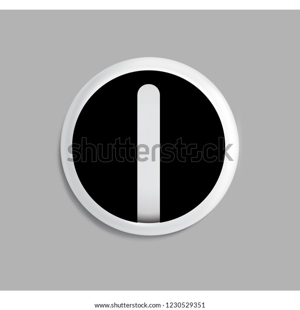 L Letter Circle Icon Logo Element Stock Vector (Royalty Free ...