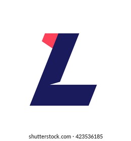 L Letter Run Logo Design Template Stock Vector (Royalty Free) 423536185 ...