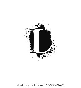 1,383 L letter splatter Images, Stock Photos & Vectors | Shutterstock