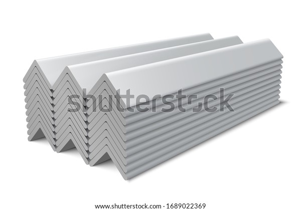 L Shaped Steel Angle Steel Corner Stock Vector (Royalty Free) 1689022369