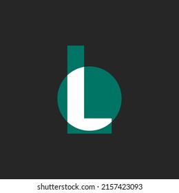 L Text Vector Logo Design L Stock Vector (Royalty Free) 2157423093 ...