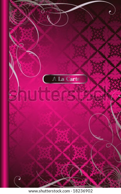 La Carte Menu Design Stock Vector (Royalty Free) 18236902