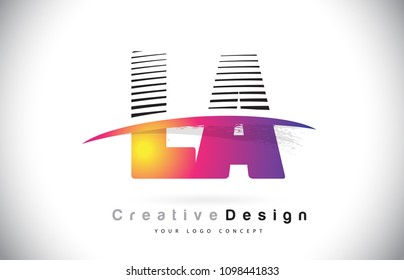 4,186 La letter logo Images, Stock Photos & Vectors | Shutterstock