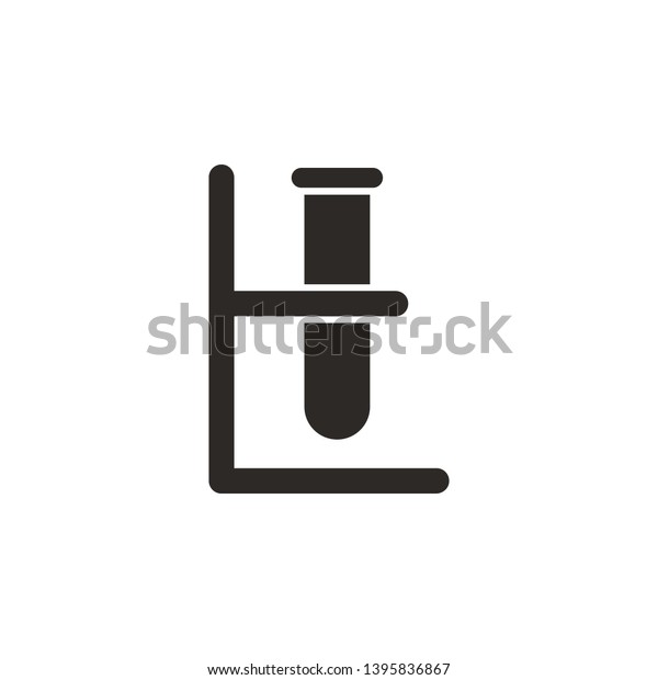 Lab Glassware Icon Vector Simple Element Stock Vector (Royalty Free ...