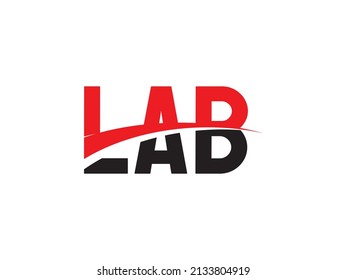 Lab Letter Initial Logo Design Vector Stock Vector (Royalty Free ...