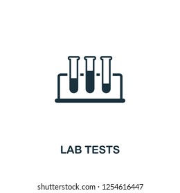 Lab Tests Icon Premium Style Design Stock Vector (Royalty Free ...