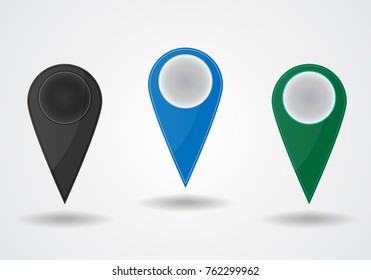 Label Applying Location On Map Stock Vector (Royalty Free) 762299962 ...