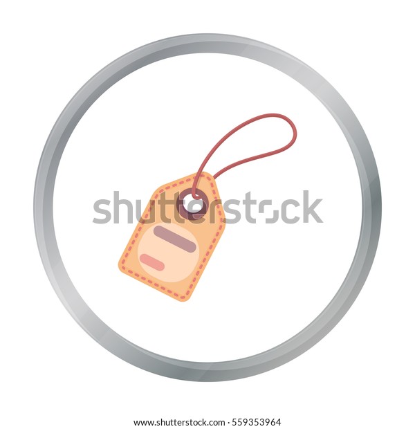 Label Icon Cartoon Style Isolated On Stock Vector (Royalty Free ...