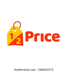 Label Price Vector Illustration Creative Phrases Stock Vector (Royalty ...