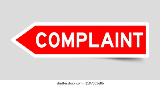 Label Sticker Red Color Arrow Shape Stock Vector (Royalty Free) 1330018541
