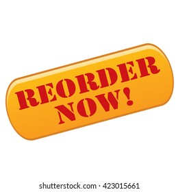 Label Text Reorder Nowvector Illustration Stock Vector (Royalty Free ...